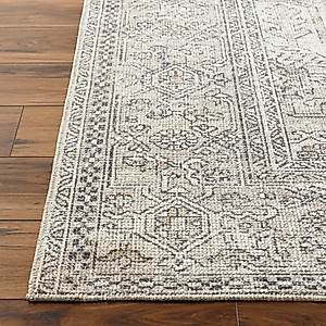 Becki Owens x Surya Margot Medallion Area Rug , 7'10" x 10', Light Grey