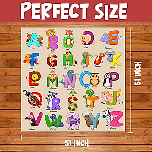 MiamiMor Splat Mat for Under High Chair/Arts/Crafts, Polyester Material, Waterproof Mat and Anti-Slip Floor Protector