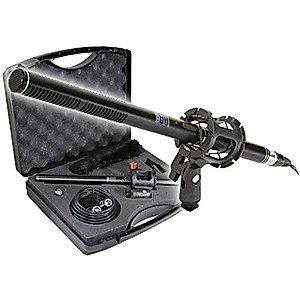 VidPro XM-88 Professional Video & Broadcast Shotgun Microphone Kit, 13-Piece, XLR, Aluminum Alloy, for Recording, Live Streaming, Music, Speaking, Interviews