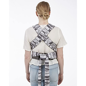 Contours Baby Carrier Newborn to Toddler |Cocoon 5 Position Convertible Easy-to-Use Baby Wrap Carrier with Pockets for Men and Women, Newborn, Face in, Face Out, Back & Hip (8-33 lbs) - Lunar Gray