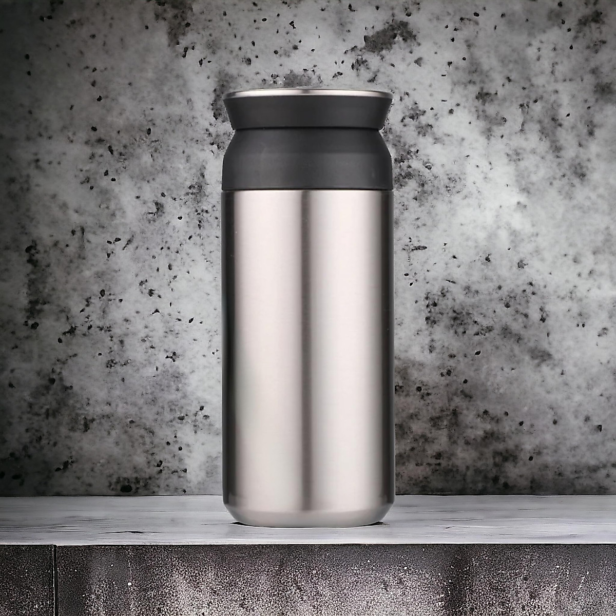 Generic Japanese Style Travel Tumbler Vacuum Insulated Thermos (Stainless Steel) 450 ML (15.2 oz), Medium