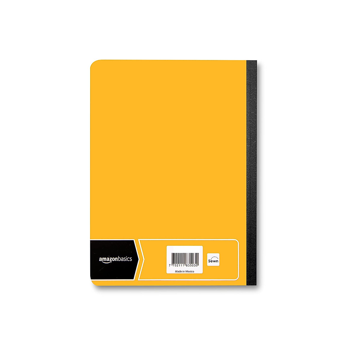 Amazon Basics Wide Ruled Composition Notebook, 100 Sheet, Assorted Marble Colors, 4-Pack