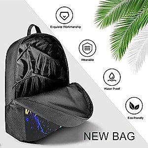 Souvdfef 3PCS Backpack Set Kids Student 17inch Backpacks Boys Girl Lunch Bag Pencil Case SchoolBag School Bookbag Daypack Office Picnic