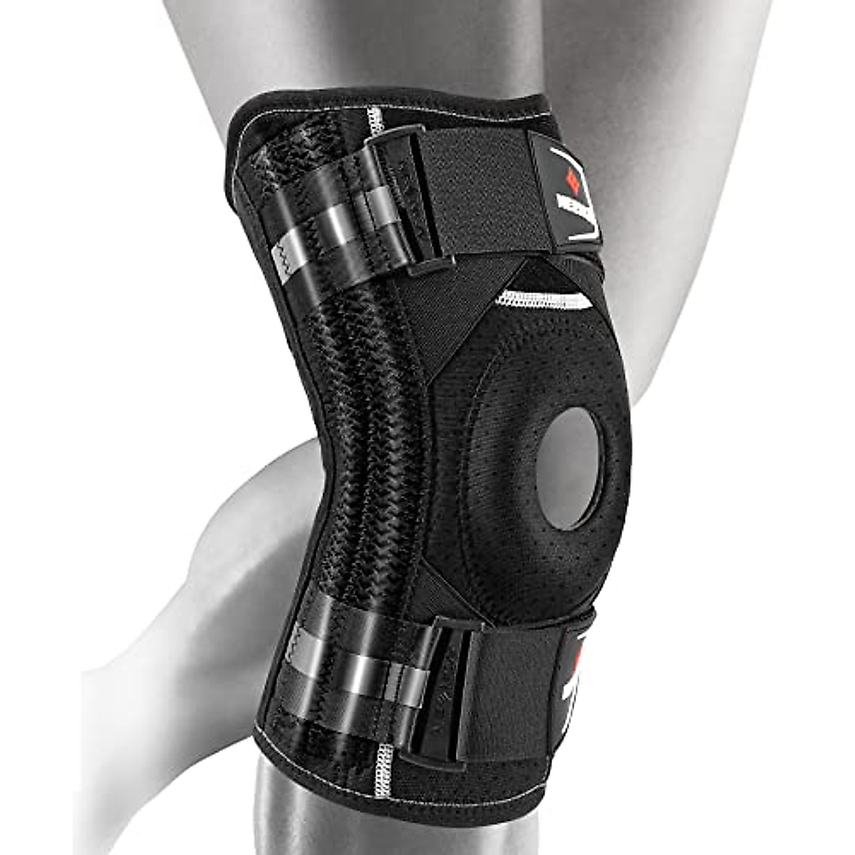 NEENCA Professional Knee Brace for Knee Pain, Medical Knee Support with Patented X-Strap Fixing System. Best for Arthritis, Meniscus Tear, Injury Recovery, Knee Pain Relief, ACL, Sports. ACE-044-XL