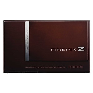 Fujifilm Finepix Z100fd 8MP Digital Camera with 5x Optical Image Stabilized Zoom (Brown)