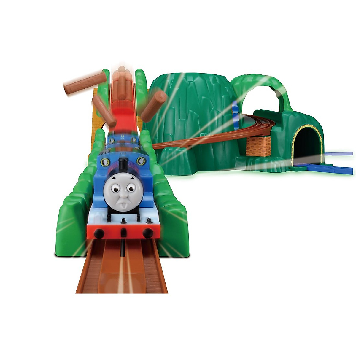 Tomy Thomas The Tank Engine pounding Mountain Set