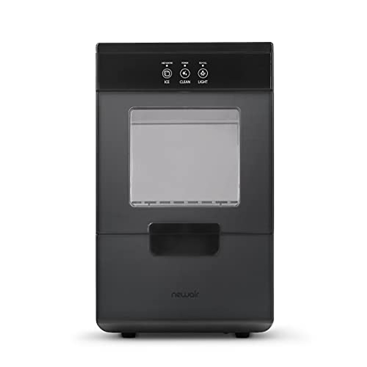Newair 44lb. Nugget Countertop Ice Maker with Self-Cleaning Function, Refillable Water Tank, Perfect for Kitchens, Offices, Home Coffee Bars, and More
