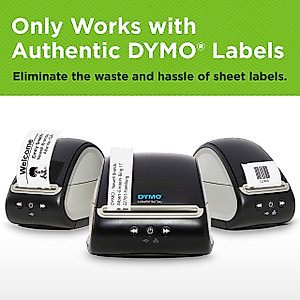 DYMO LabelWriter 550 Turbo Label Maker Printer with Address Labels Starter Roll, Thermal Printing, Automatic Label Recognition, Prints Variety of Label Types Through GST USB or LAN Network