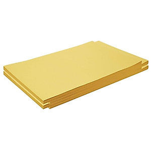 Construction Paper,Yellow,12 inches x 18 inches,200 Sheets,Heavyweight Construction Paper,Crafts,Art,Kids Art,Painting,Coloring,Drawing,Creating,Paper,Art Project,All Purpose
