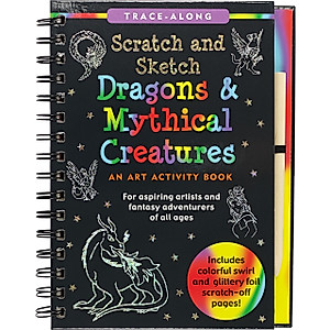 Scratch & Sketch Dragons & Mythical Creatures (Trace Along)