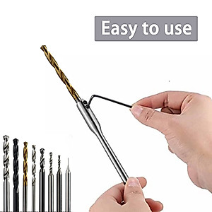 1/4 Hex Extension Drill Bit Set 6" and 12" Wood Spade Drill Bit Extension with 2 Wrench Keys for Wood Turners Construction Accessories