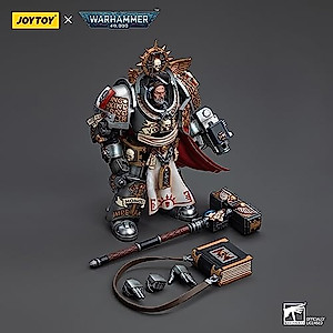 HiPlay JoyToy Warhammer 40K Grey Knights Grand Master Voldus 1:18 Scale Collectible Action Figure