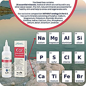 Arava Dog Ear Infection Treatment - First Aid in Acute & Chronic Inflammations - Anti Itch Effective Ear Cleaner - Pet Otic Ear Care Solution