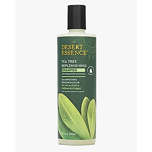 Desert Essence Tea Tree Daily Replenishing Shampoo, 12 Ounce - 6 per case.