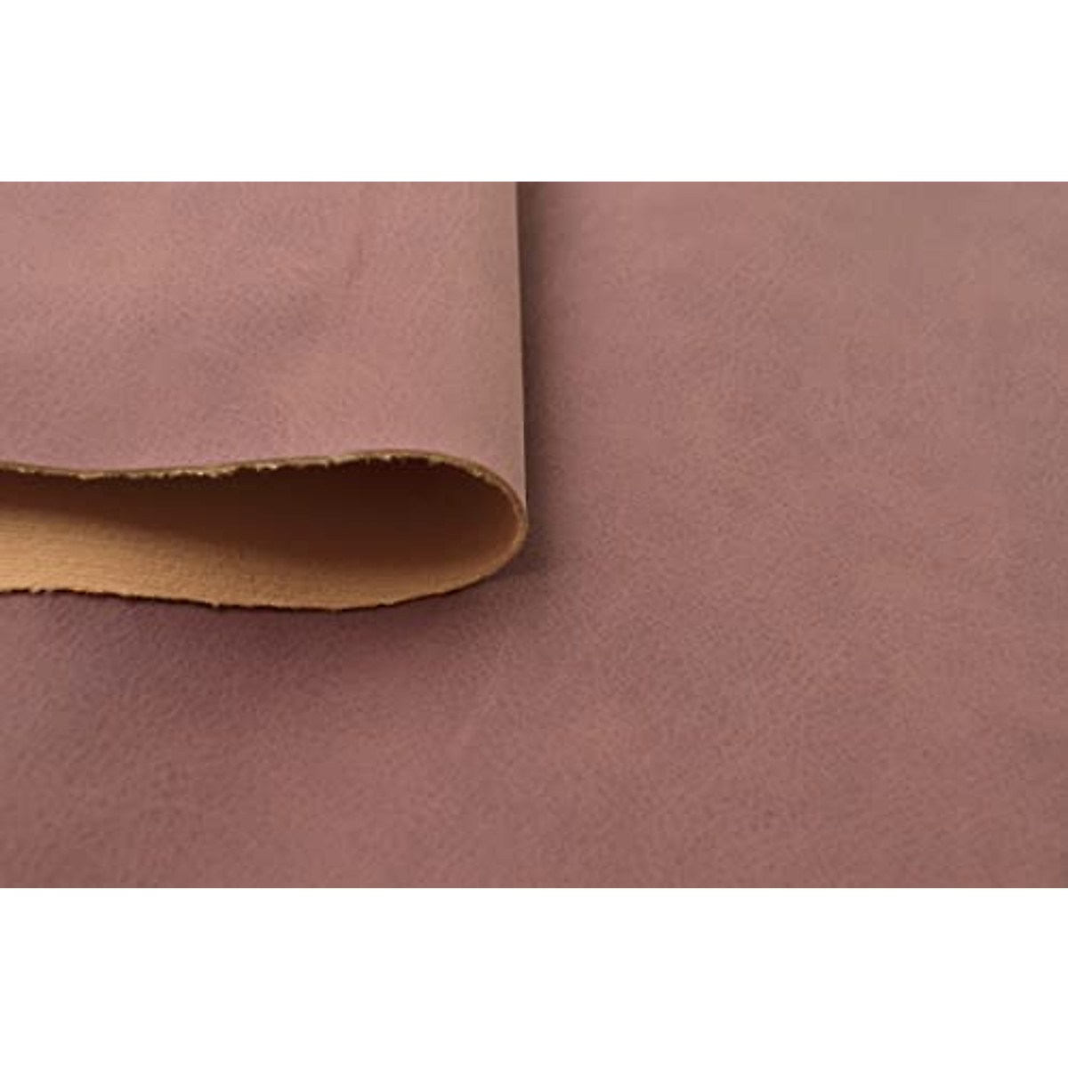 0.9mm Soft 1 Yard Brown Fabric PU Leather Fabric Faux Leather Fabric Faux Vegan Leather Upholstery Fabric