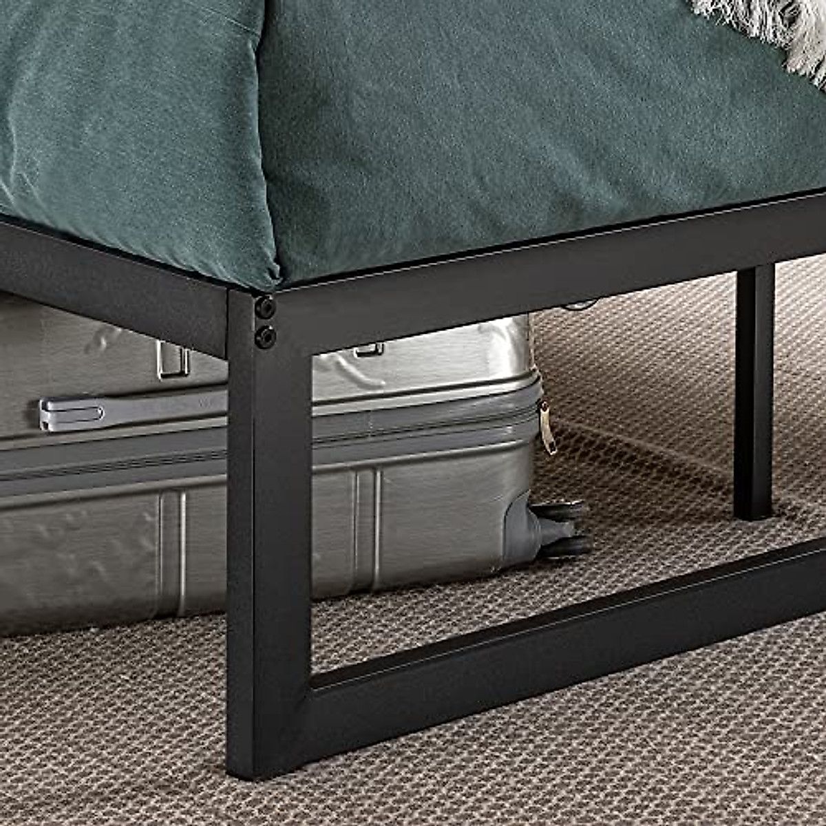 ZINUS Abel Metal Platform Bed Frame / Mattress Foundation with Steel Slat Support / No Box Spring Needed / Easy Assembly, Full