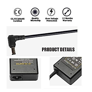 19V DC Monitor Power Cord Charger for Samsung TV 32" Class J5205 J5003 22" H5000 UN32J4000AF UN32J4000AGXZD UN22H5000 UN32J4000 UN32J400DAF UN32J5205 LED TV HDTV AC Adapter