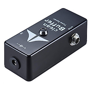 MOSKYAudio Mini Clean Buffer Effect Pedal Little Black Buffer for Guitar Players