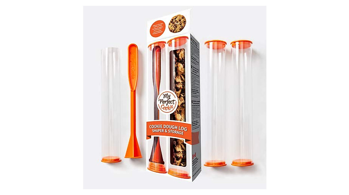 Perfect Cookie Dough Log Shaper & Storage System
