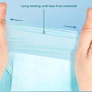 Best Pet Supplies Puppy Pads - Disposable, Dog Training Potty, Super Absorbent Baby Blue Puppy Pee Pads for Dogs (100 Count)