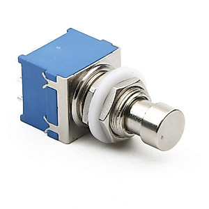 2pcs 9-Pin 3pdt Guitar Effects Pedal Box Stomp Foot Metal Switch True Bypass