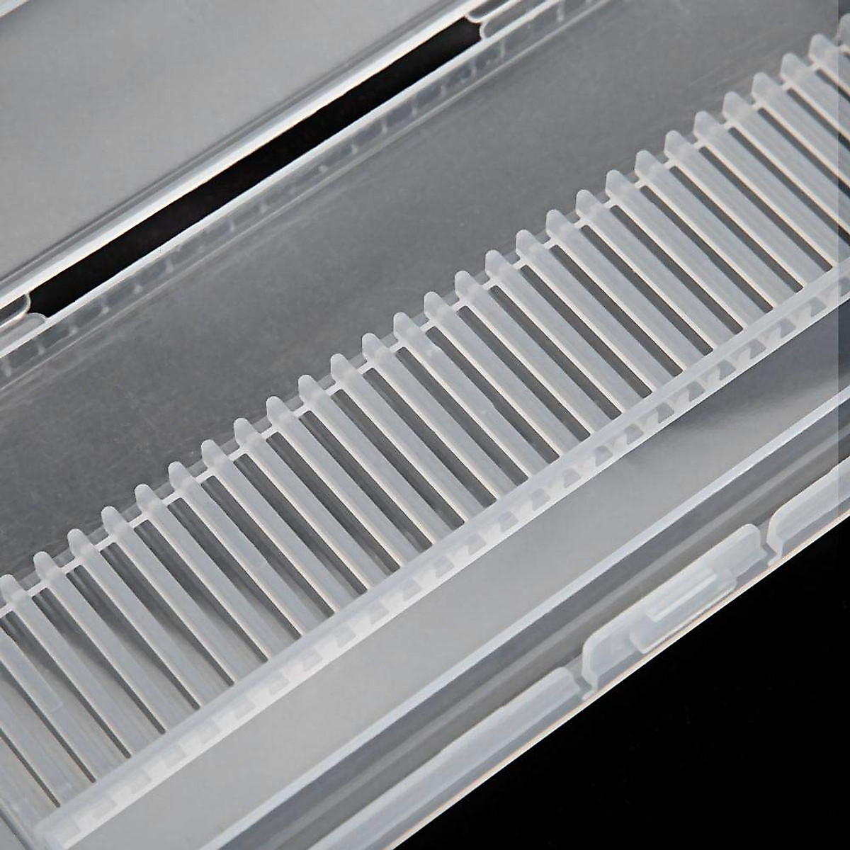 30 Holes Storage Box, Nail Art Drill Bits Storage Box Manicure Drill Bits Container Holder Display Case Organizer