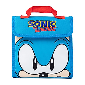 Sonic The Hedgehog Boy's Schoolbag Set, Blue, One Size