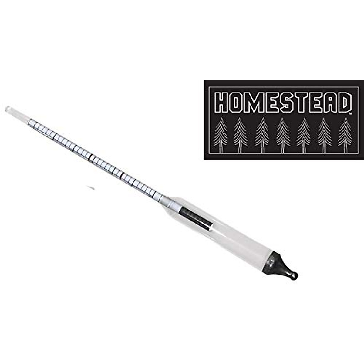 Maple Syrup Hydrometer - Measure Sugar and Moisture Content (Density) of Boiled Sap - Baume and Brix Scale - Calibrated to Create Pure Maple Syrup