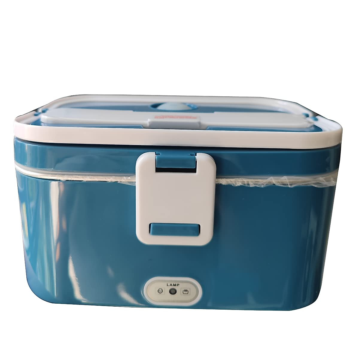 Kabbas Electric Lunch Box Food Heater with Airtight Lid 70W Leakproof Portable Heated Lunch Boxes for Adults Car Truck Work, 12/24V&110/220V Self Heating Lunch Box with 1.8L Removable Container