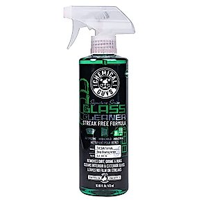 Chemical Guys CLD_202_16 Signature Series Glass Cleaner (Works on Glass, Mirrors, Navigation Screens & More; Car, Truck, SUV and Home Use), Ammonia Free & Safe on Tinted Windows, 16 fl oz, Green