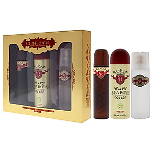 Cuba Royal by Cuba, 3 Piece Gift Set for Men