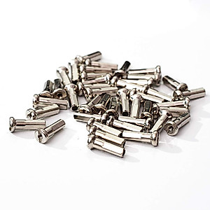 BaveL Steel Spokes Mountain Bike Spokes MTB 162mm-172mm w/Nipples 36PCS (Silver, 165)