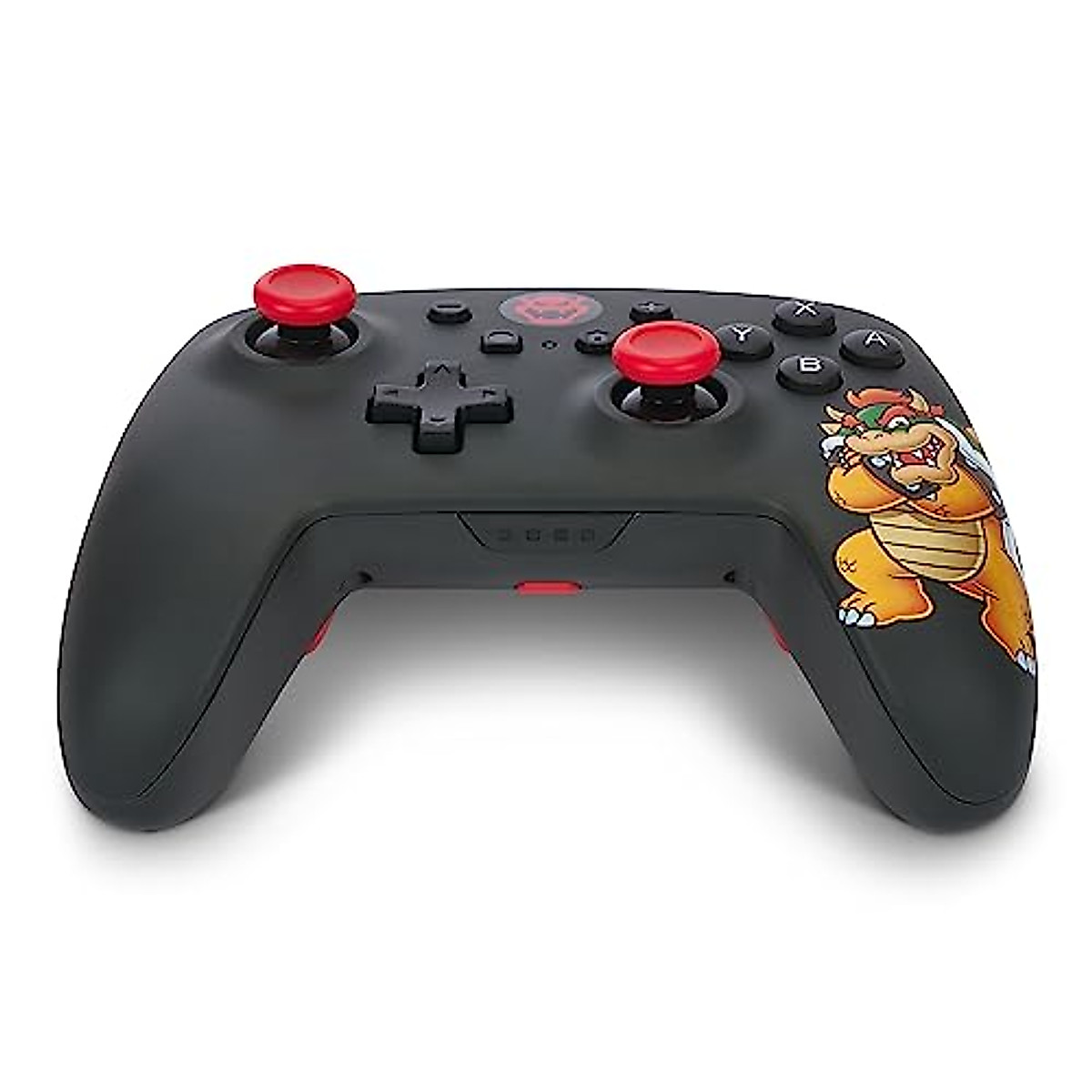 PowerA Wireless Nintendo Switch Controller - King Bowser, AA Battery Powered (Battery Included), Nintendo Switch Pro Controller, Mappable Gaming Buttons, Officially Licensed by Nintendo