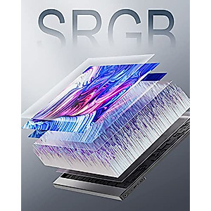 Feiasia Portable Monitor Extremely Slim&Lightweight 15.6 Inch 1080P USB-C Laptop Monitor HDMI Computer Display Gaming Monitor with Smart Cover&Speakers Travel Monitor for Laptop PC Mac Phone Switch