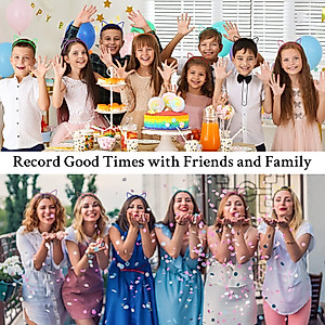 Chunyin 70 Pcs Cat Ears Headband for Kids Girls Women Plastic Headbands, 14 Colors (5 Pieces for Each Color)