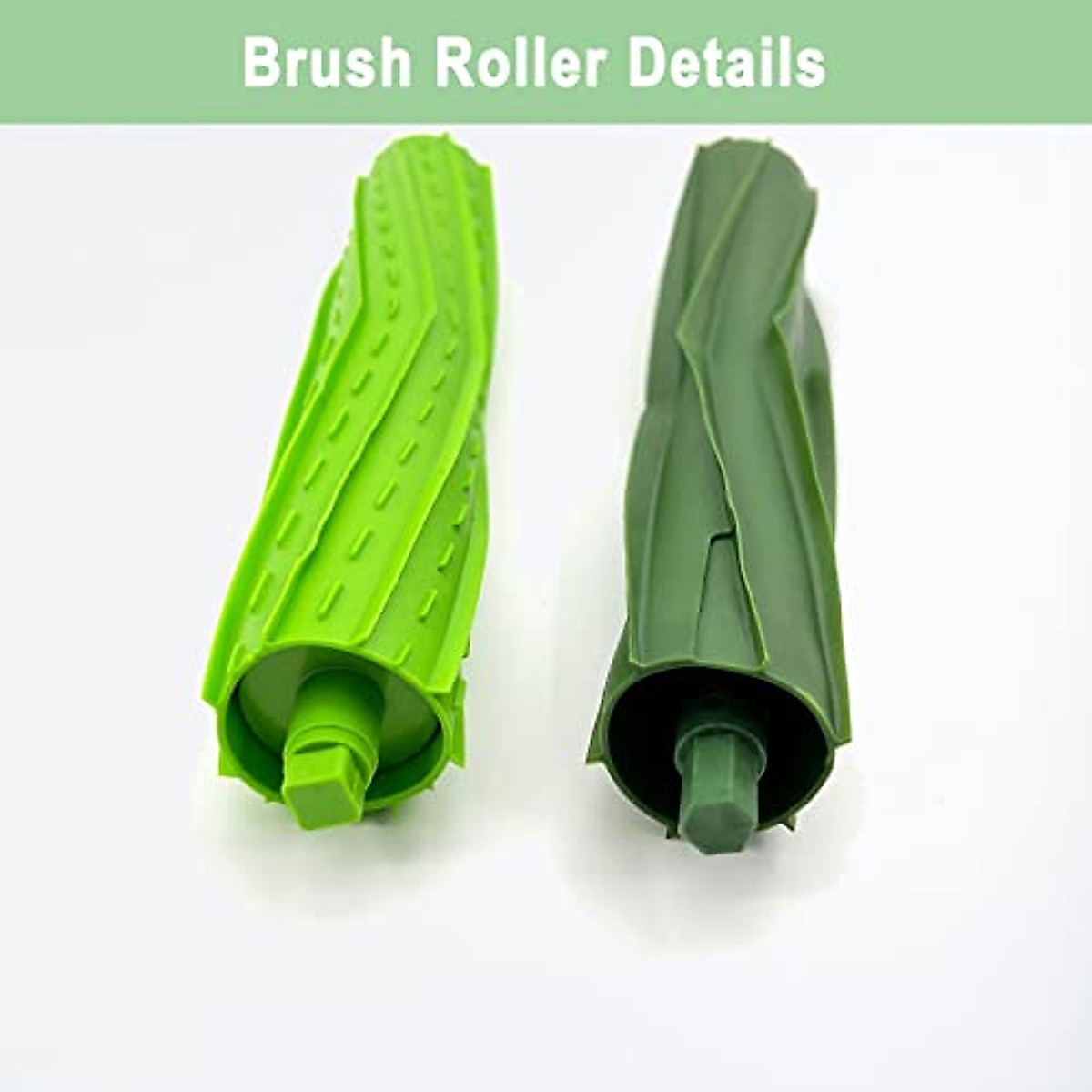 Replacement Parts accessories compatible with irobot Roomba i3 i3+ i4 i6 i6+ i7 i7+ i8 i8+/Plus E5 E6 E7 I,E &J Series Vacuum Cleaner, 1 set of rubber brushes and 4 filters and 4 side brushes