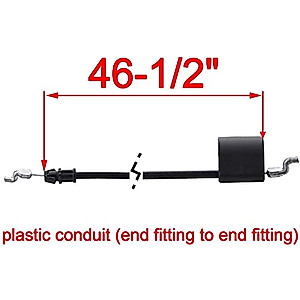 Virtionz | 183281 | 532183281 | Lawn Mower Engine Zone Control Cable | Compatible with Husqvarna/Poulan/Roper/Craftsman/Weed Eater Lawn Mower Parts