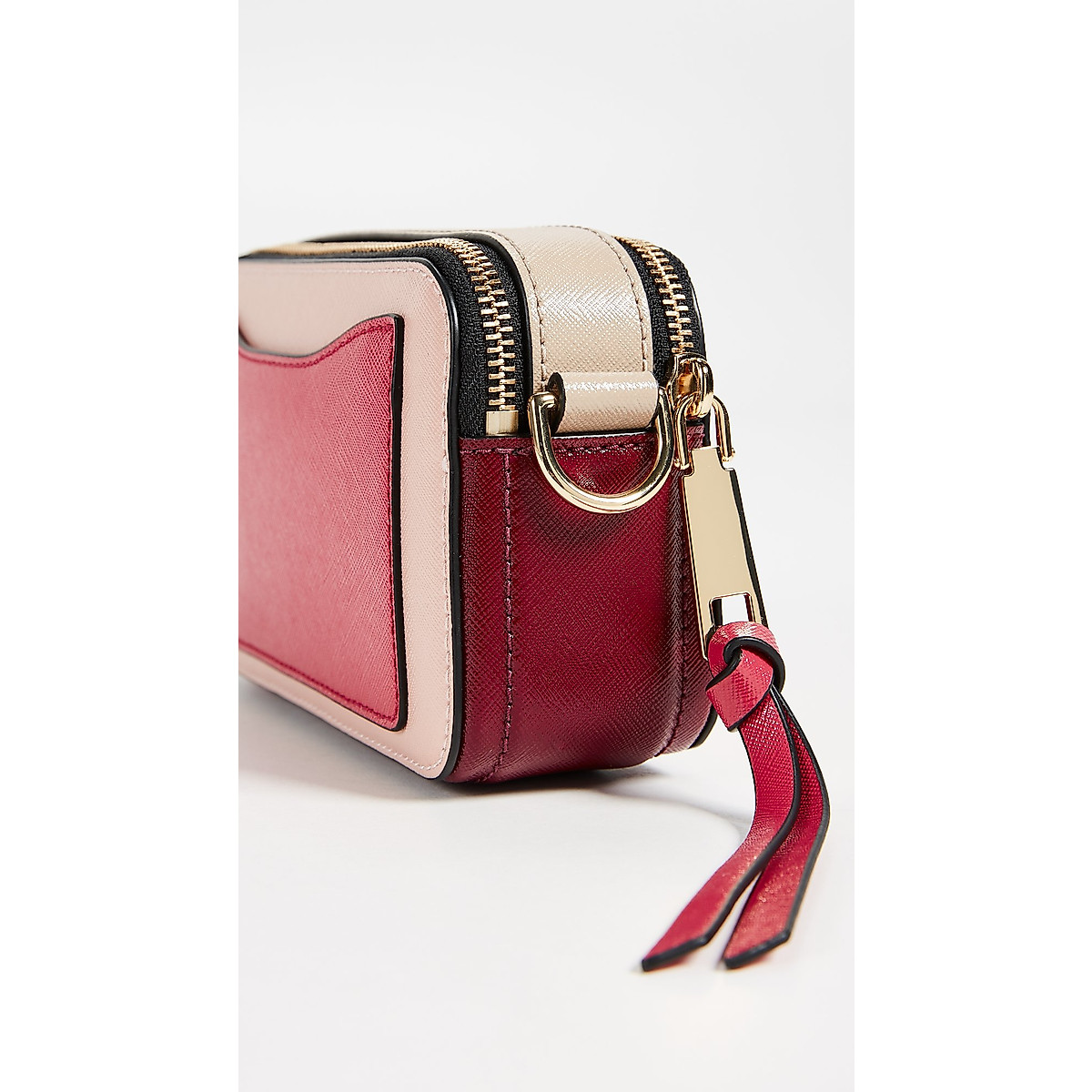 Marc Jacobs Women's The Snapshot, Rose, Pink, Stripe, One Size