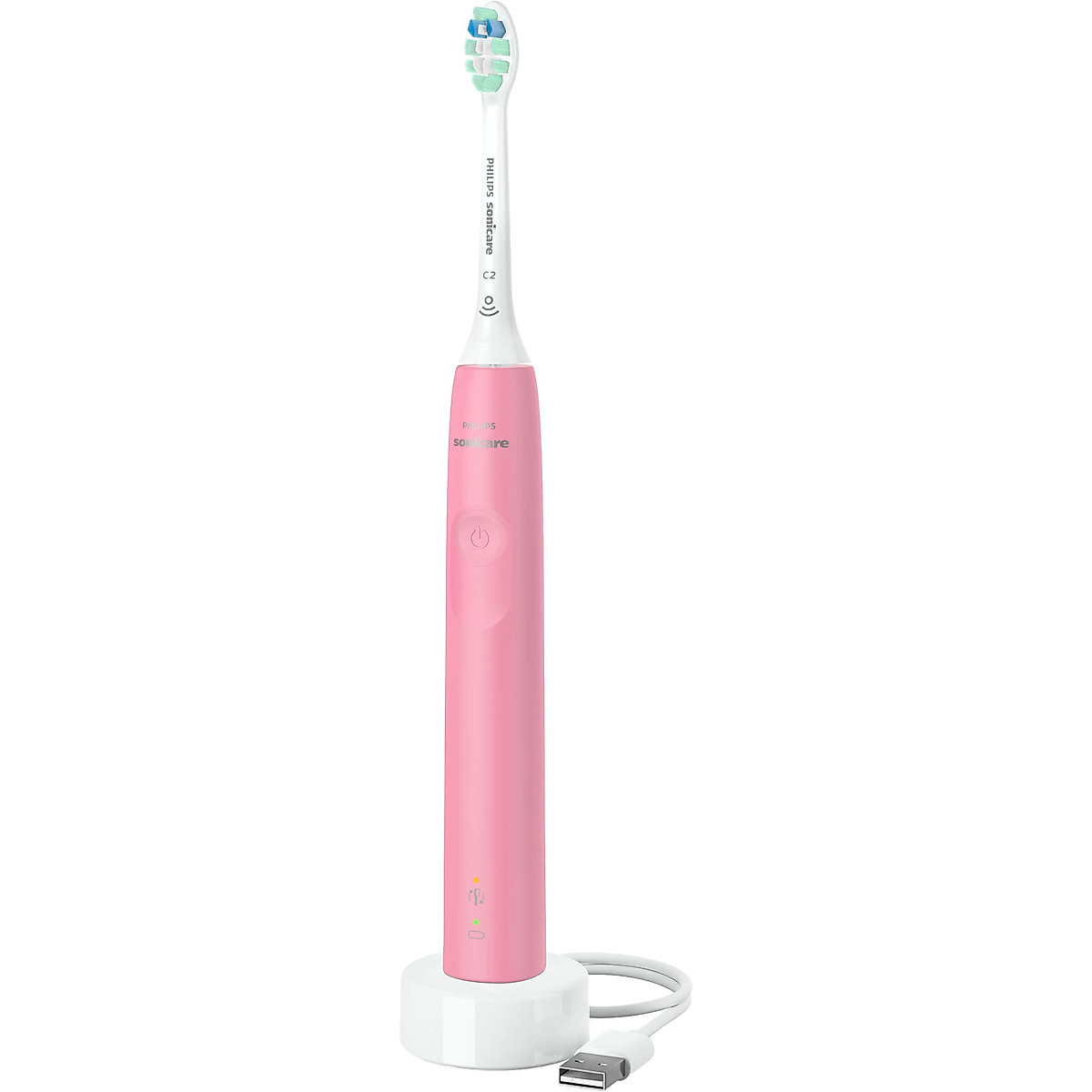 PHILIPS Sonicare ProtectiveClean 4100 Rechargeable Electric Toothbrush, Deep Pink - Plaque Control with Pressure Sensor, Up to 2 Weeks Operating Time, Broage Random Color Electric Toothbrush