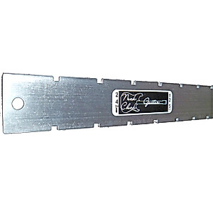 Made In USA-Bass Straight Edge (Notched) Luthiers Tool-Neck Check