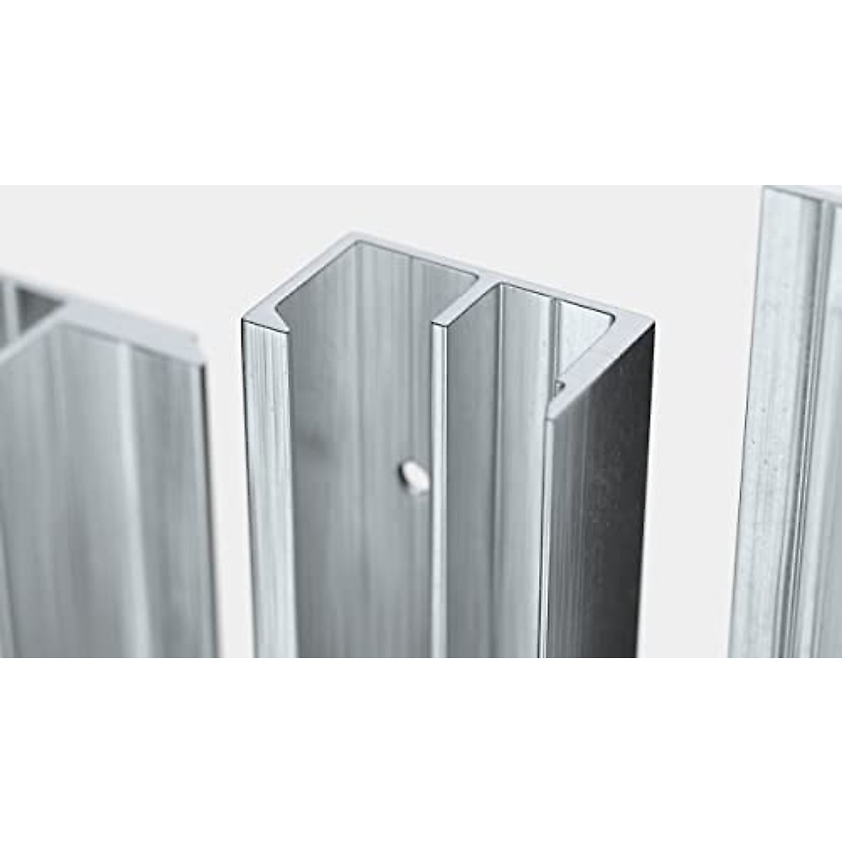 Hovr Solutions 47" (4-Feet) Aluminum Floating Shelf Bracket System, 300LB Load Capacity, Professional T6 Aircraft-Grade Aluminum, One Pack