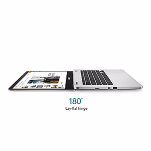 ASUS Flagship Chromebook 14 FHD Student Laptop, Intel Celeron N4020 Up to 2.8GHz, 4GB RAM, 192GB Storage (64GB eMMC+128GB MSD Card), Wi-Fi, Webcam, Bluetooth, Zoom Meeting, 10 Hours Battery, Chrome OS