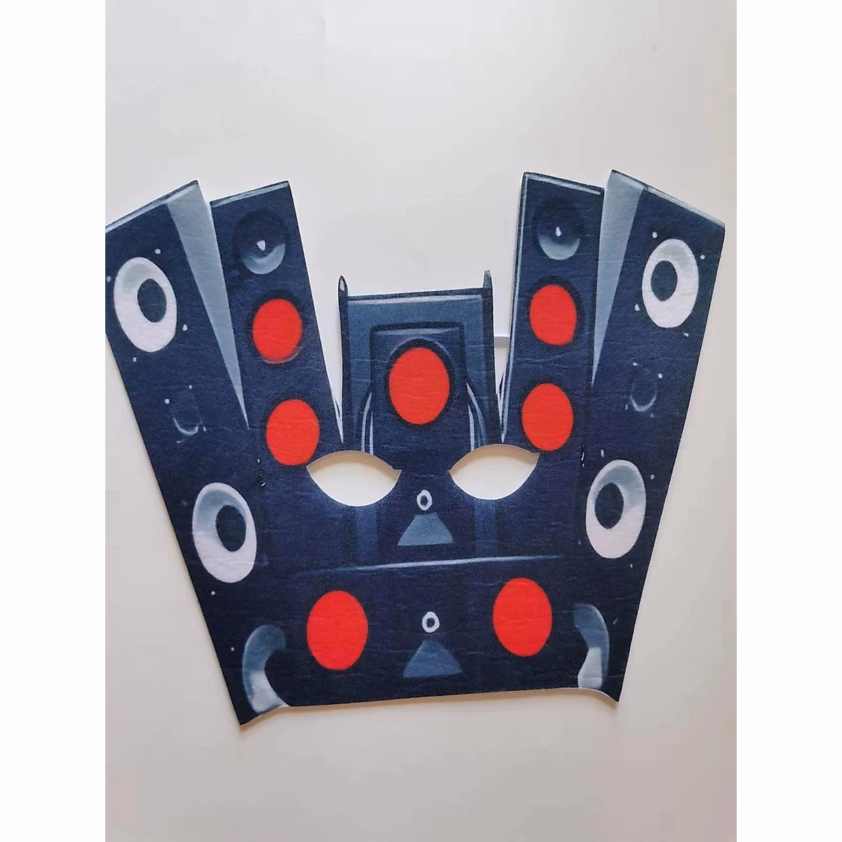 MSSmile-FANKID TV Camera Costume for Kids TV Man Camera Man Jumpsuit Cosplay Video Game Costumes Halloween Clothing(5-6Y/120CM,TVH2)