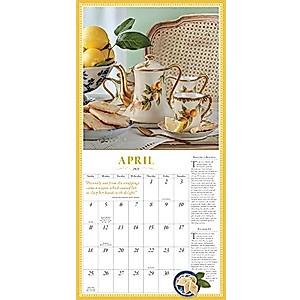 Collectible Teapot & Tea Wall Calendar 2021