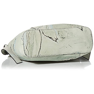 Lucky Brand womens Jeun Crossbody, Marble Blue, Medium US