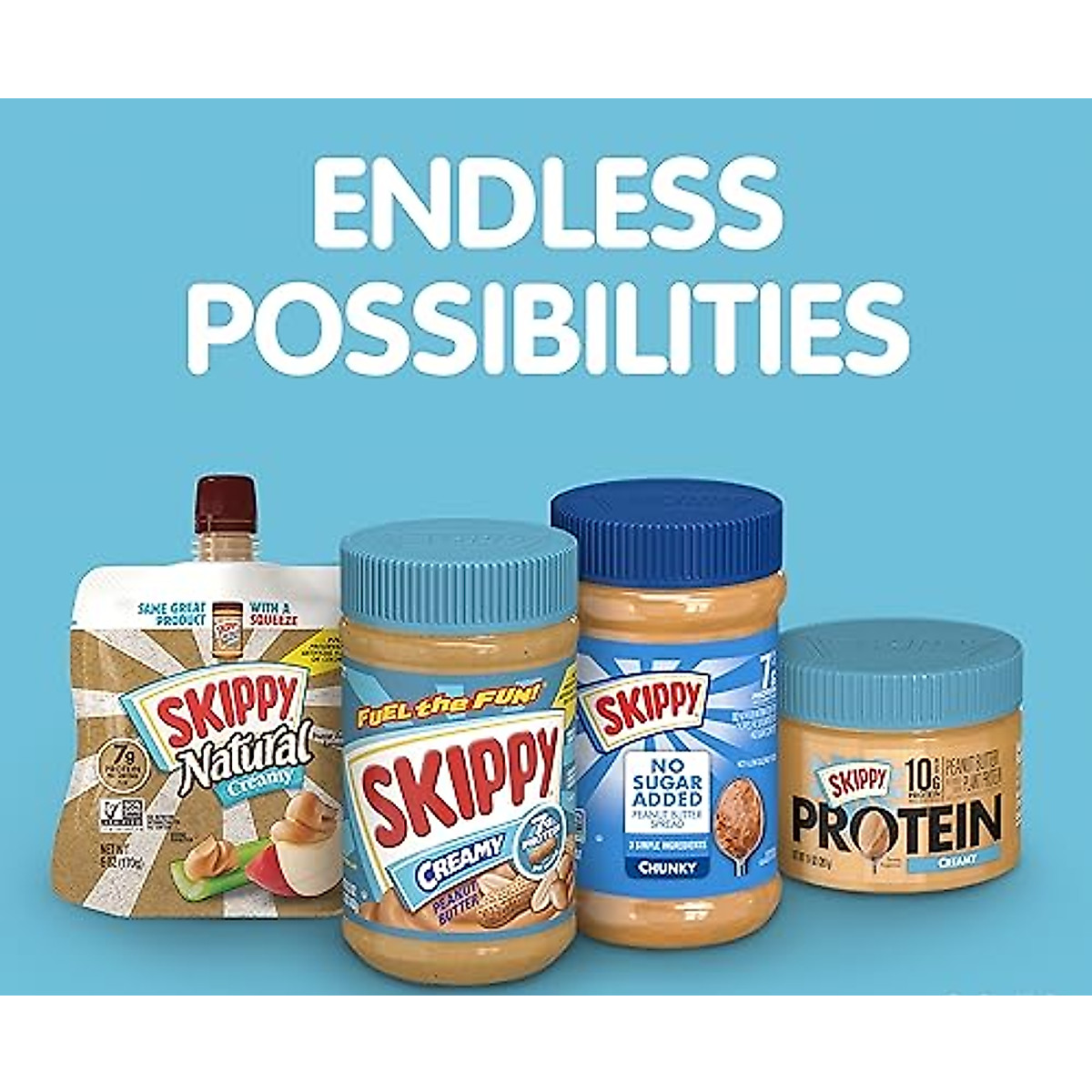 SKIPPY Creamy Peanut Butter, 5 Pound