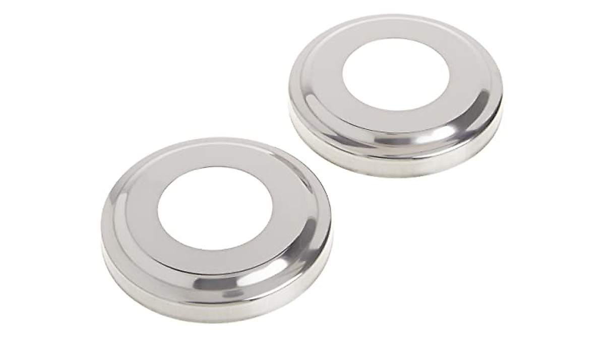 Swimline Stainless Steel Pool Escutcheons Pack of 2 | Corrosion-Resistant