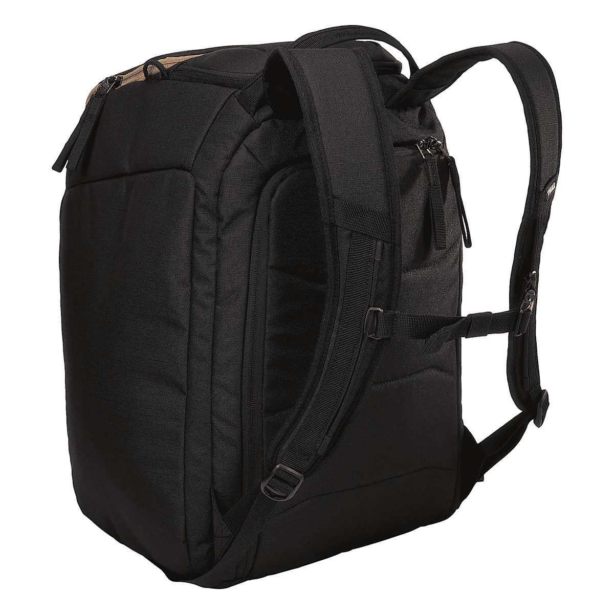 Thule RoundTrip Boot Backpack, Black/Wood Thrush, 45L
