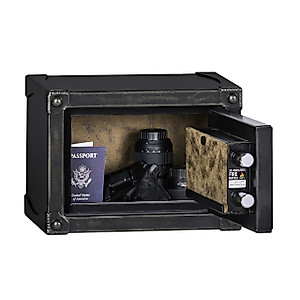 Longhorn Gun Safe by Rhino Metals, LSB1014 Home & Office Security Safe, Cabinet Safe with Key Lock, 30 Minutes Fire Protection, 30lbs