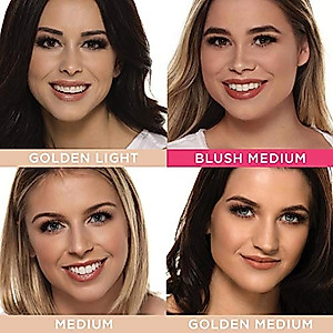 PÜR MINERALS 4-in-1 Foundation Stick in Blush Medium, 1 Ounce (Pack of 1)